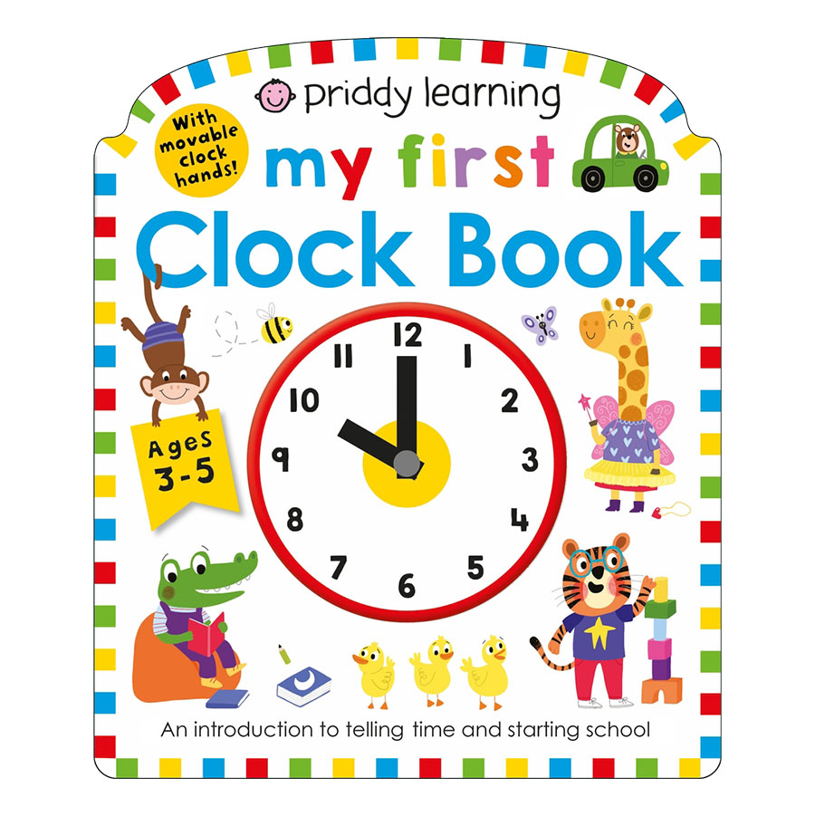 My First Clock Book - - Fat Brain Toys