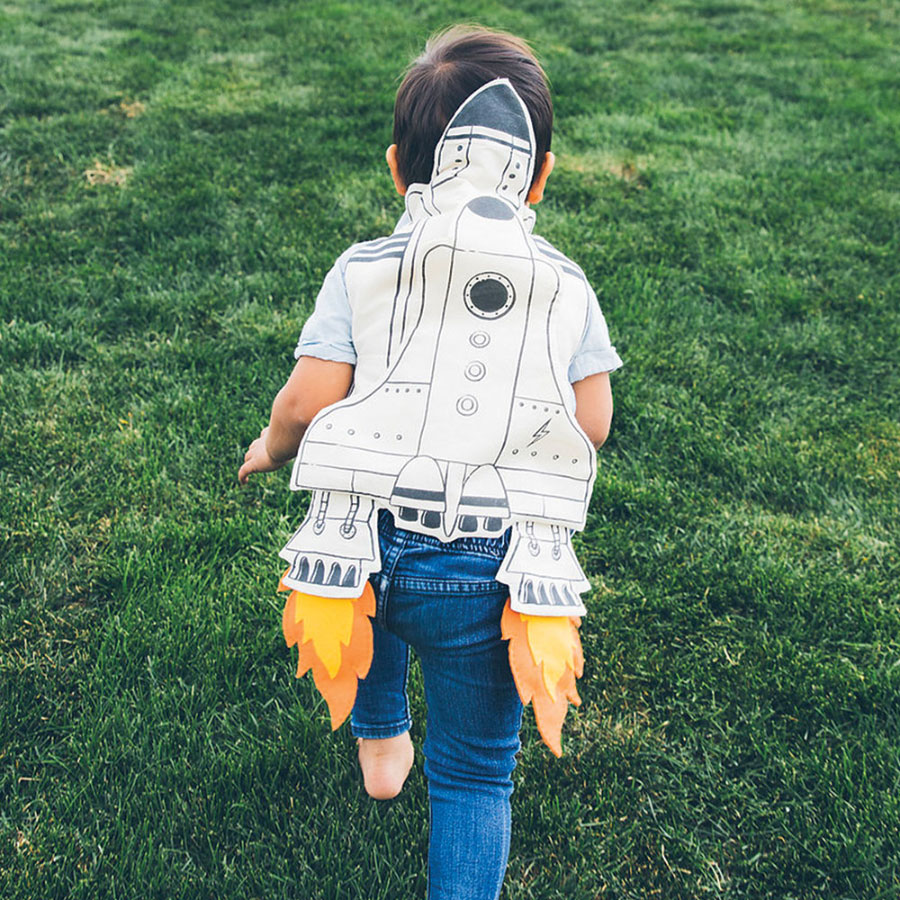 Galaxy Rocket Adventure Cape Kit - - Fat Brain Toys