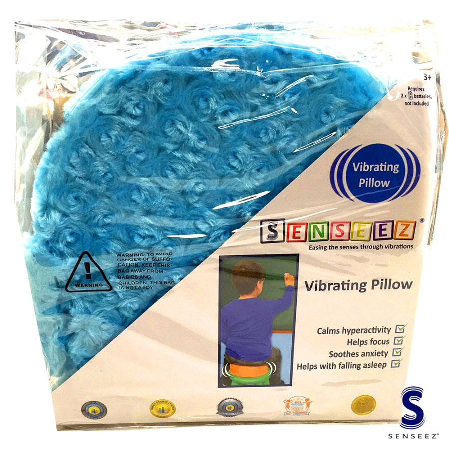 Senseez Touchable Plush Cushion - Plushy Jelly - - Fat Brain Toys