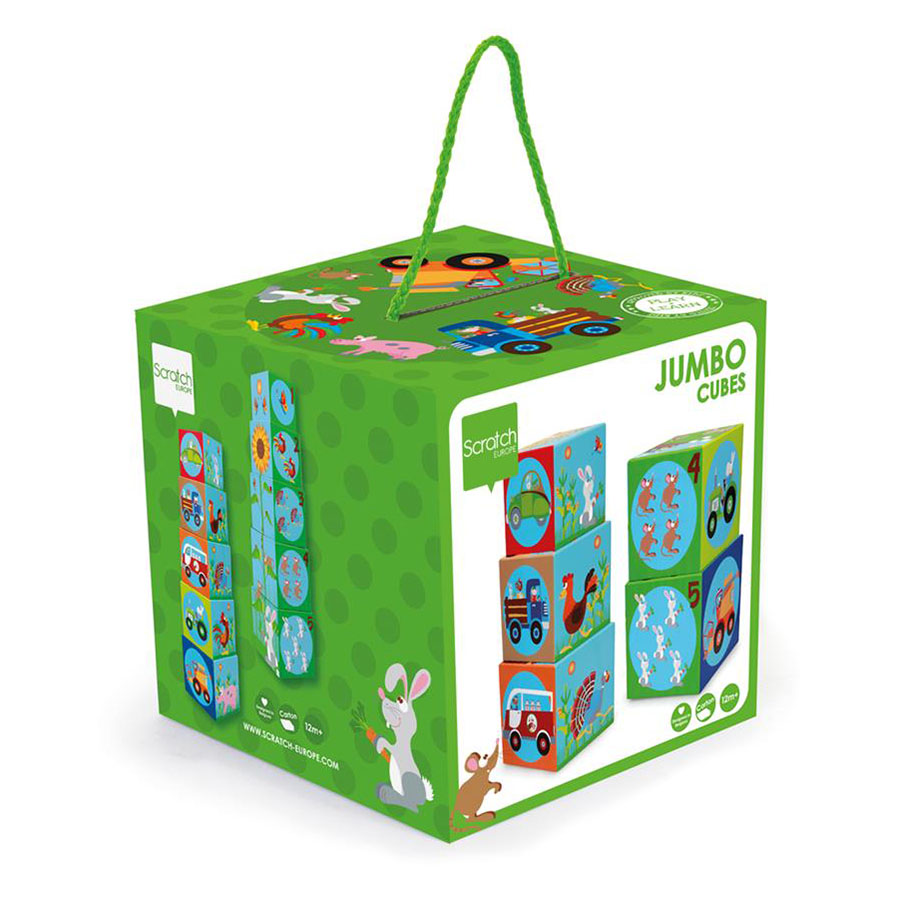 Stacking Tower Jumbo Farm - - Farm Toys