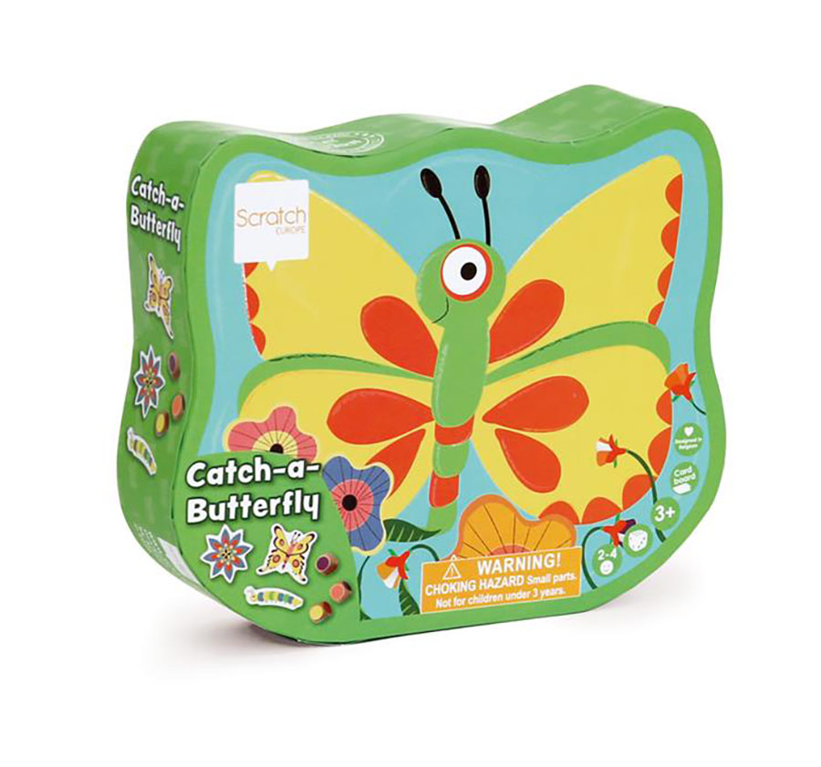 Compact Color Matching Game - Catch A Butterfly - - Fat Brain Toys