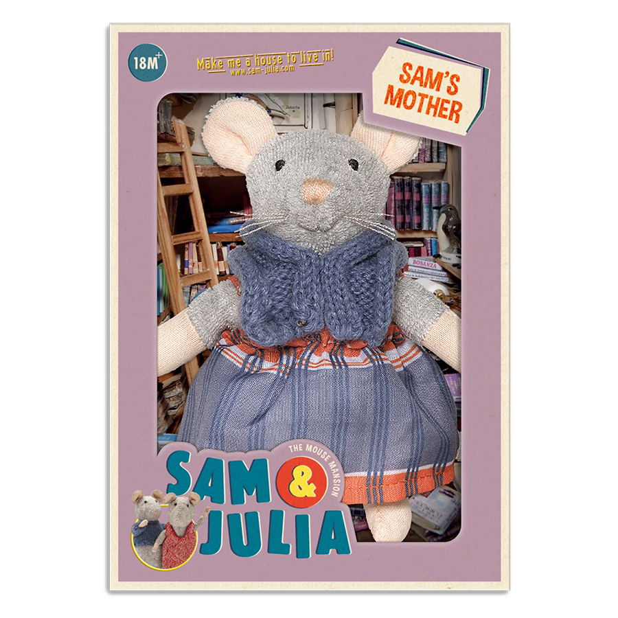 The Mouse Mansion Plush Sam's Mother - Best for Ages 2 to 6