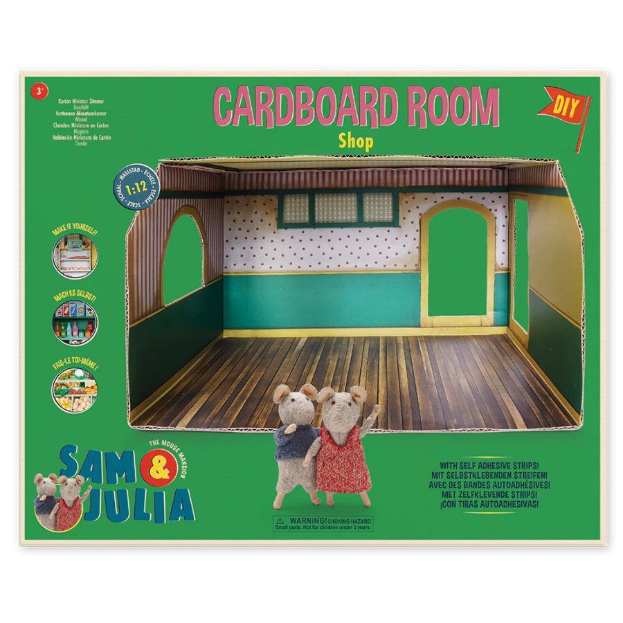 The Mouse Mansion Cardboard Room - Shop - Best for Ages 3 to 8