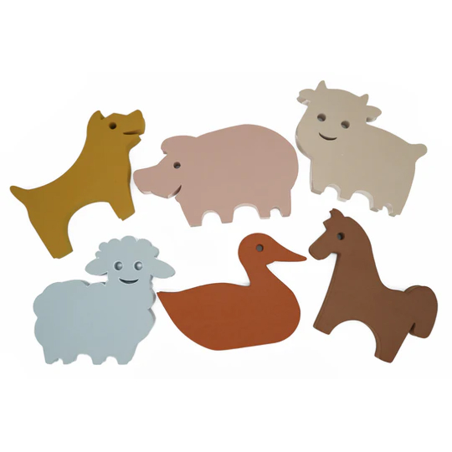 Moes Play Waterfun Animals FARM - 6 pc - Best for Ages 1 to 3