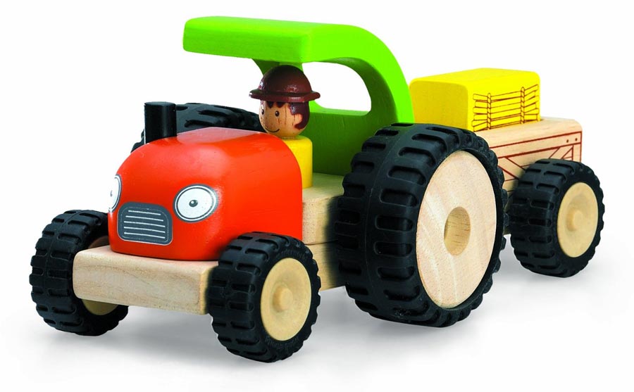 Mini Tractor - - Fat Brain Toys