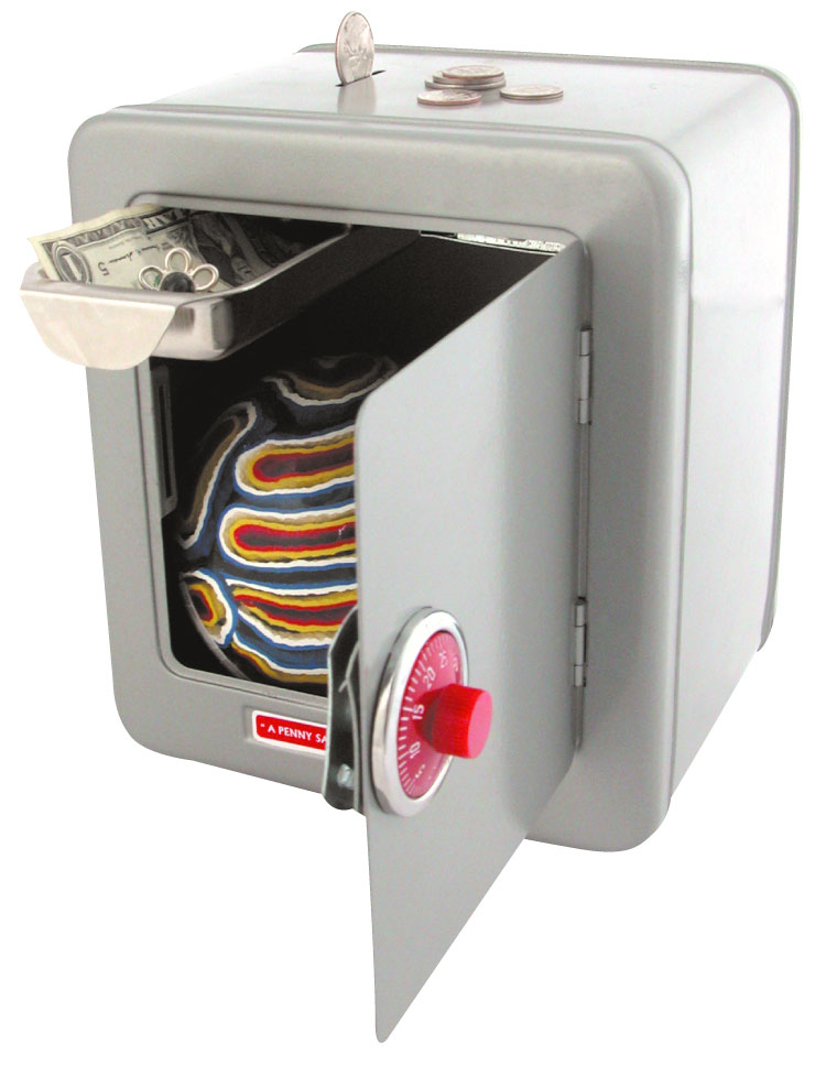 Large Steel Safe with Alarm - - Fat Brain Toys