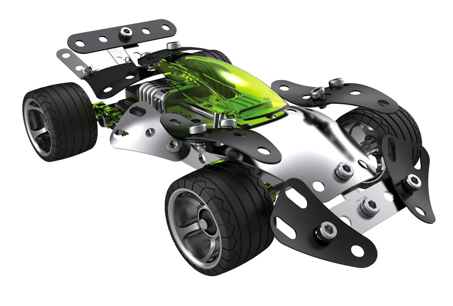 Erector Medium Turbo Buggy - - Fat Brain Toys