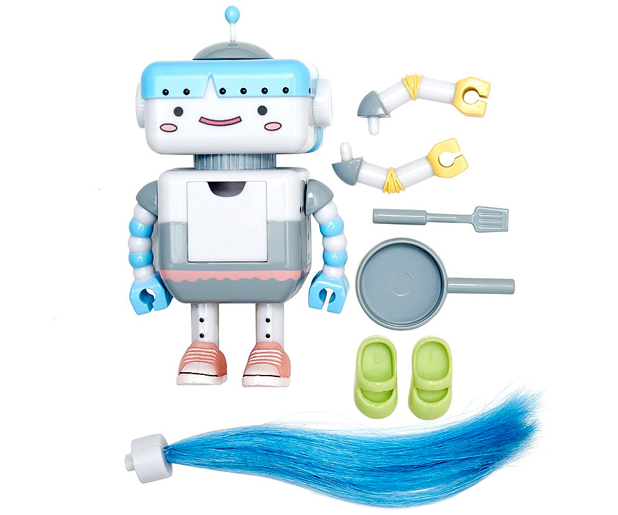 Lottie Busy Lizzie the Robot - - Fat Brain Toys