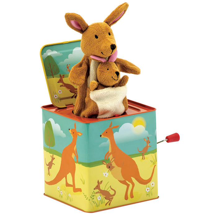 Kangaroo Jack in the Box - - Fat Brain Toys