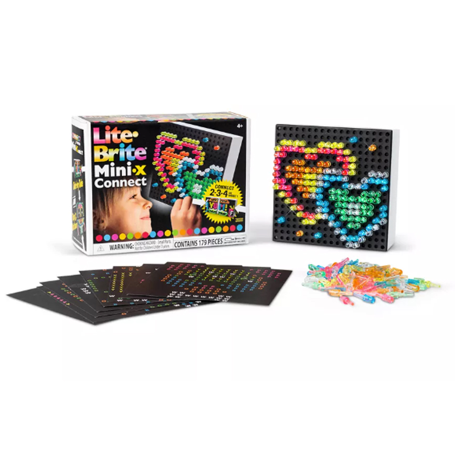 Mini-X Connect Lite Brite - Best Arts & Crafts for Ages 6 to 9