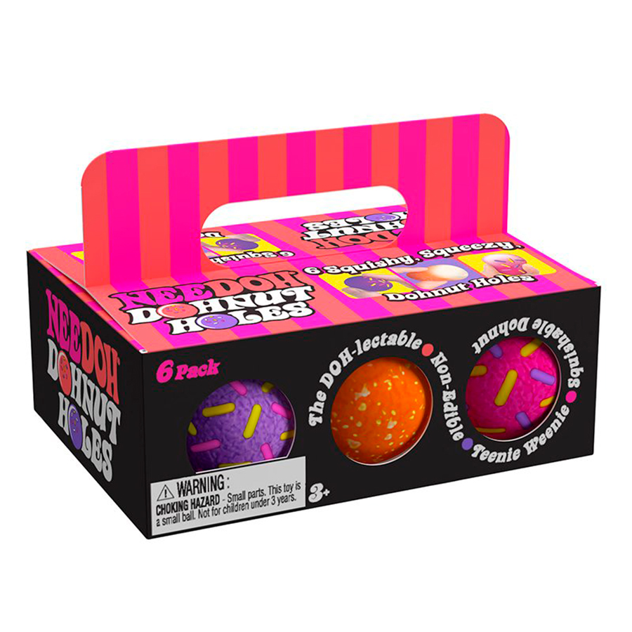 NeeDoh Dohnut Holes - Best Mind & Body for Ages 4 to 12