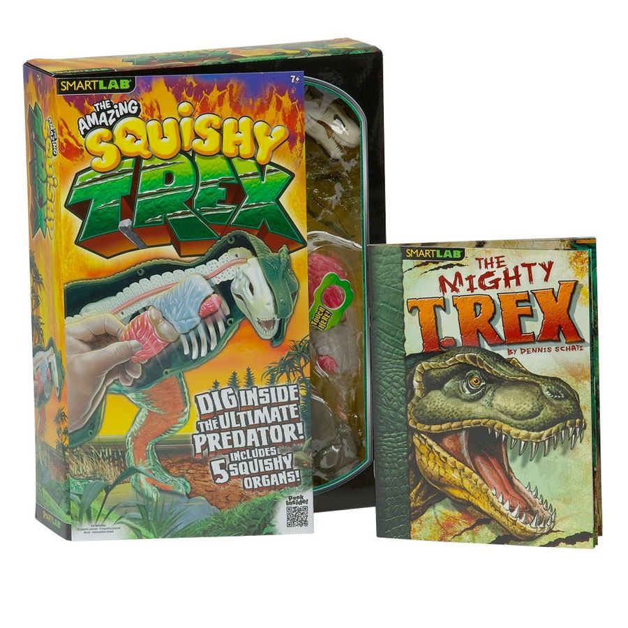 The Amazing Squishy T-Rex - - Fat Brain Toys