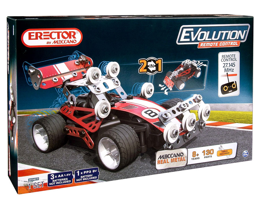 Erector Evolution RC Racer - - Fat Brain Toys