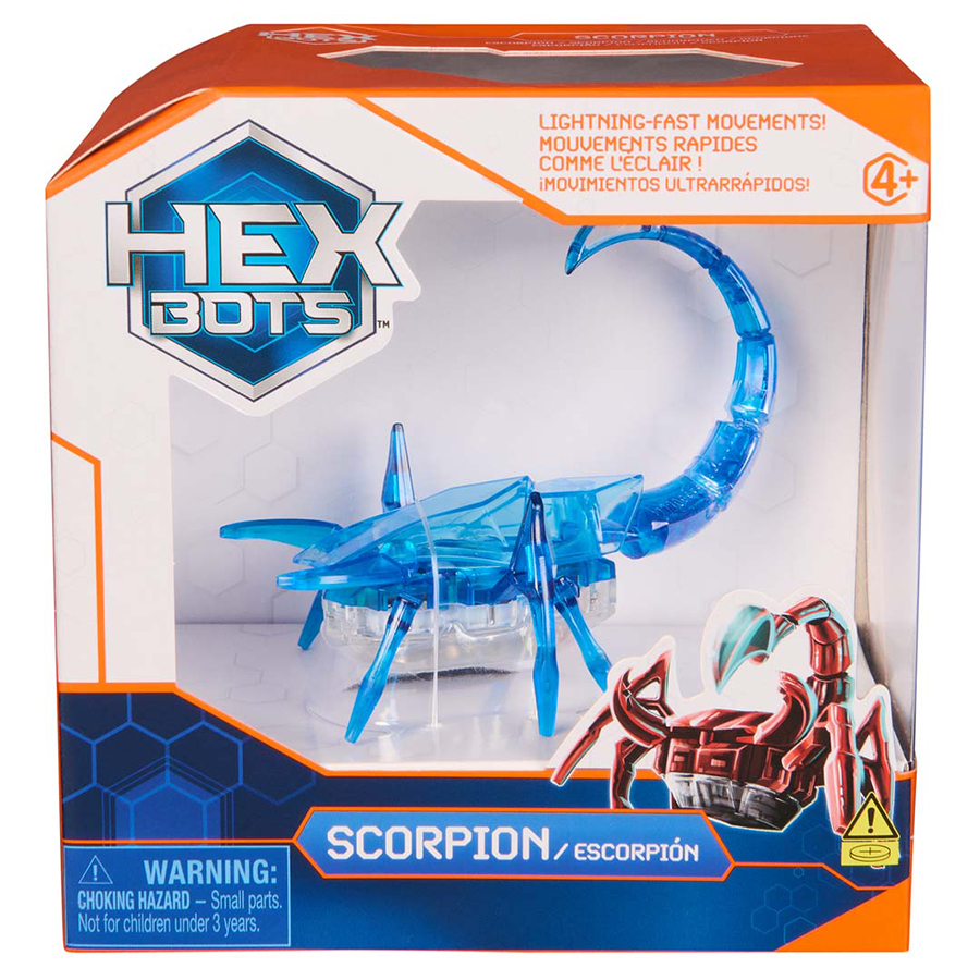 Hex Bots Scorpion - Best Office & Desk Toys for Ages 4 to 10