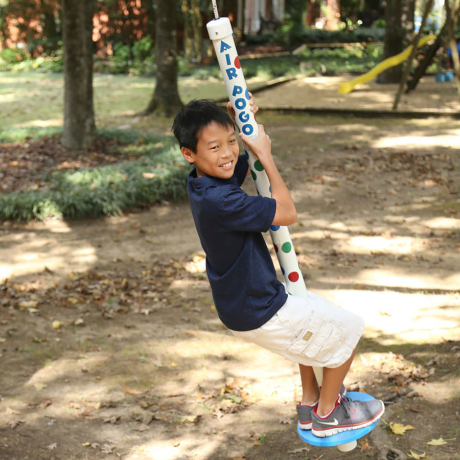 Air Pogo Xtreme Blue - 90 lb. - - Fat Brain Toys