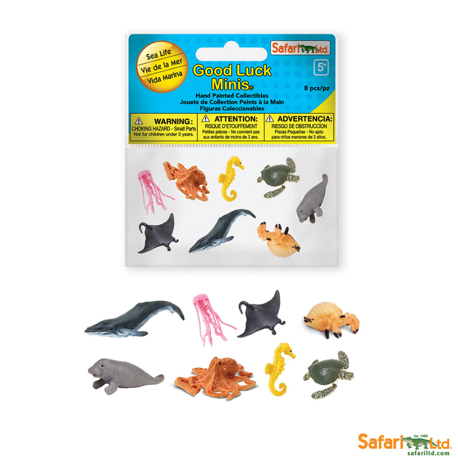 Good Luck Minis - Sea Life Fun Pack - - Fat Brain Toys
