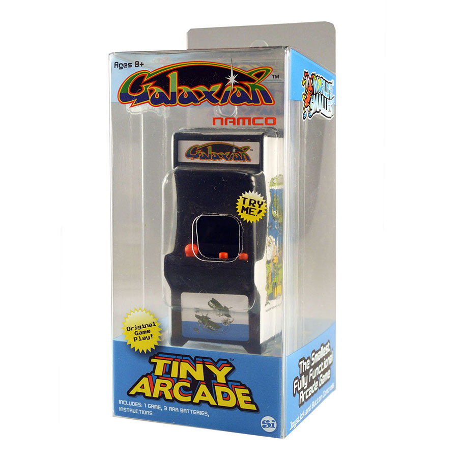 World's Smallest Tiny Arcade Galaxian - - Fat Brain Toys