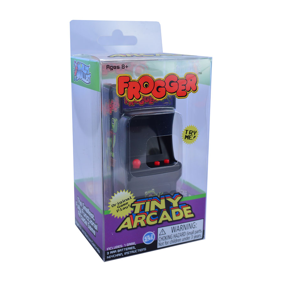 World's Smallest Tiny Arcade Frogger - - Fat Brain Toys