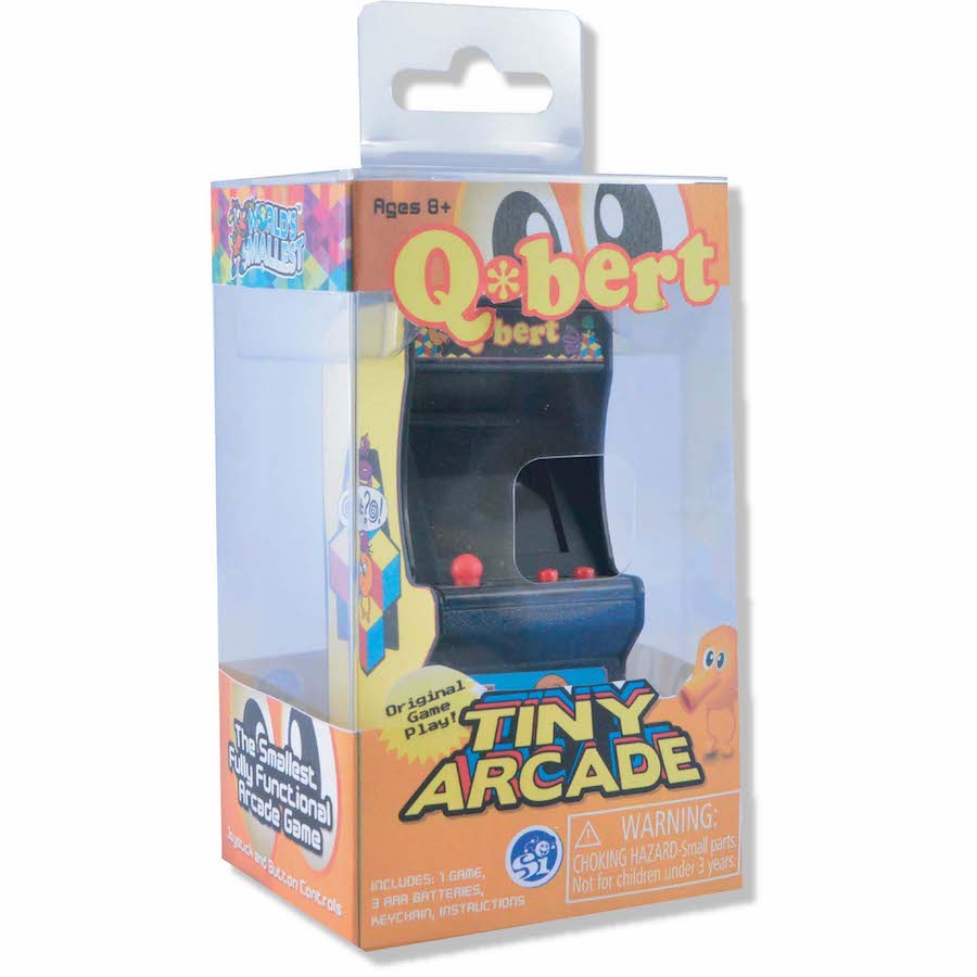 Tiny Arcade Qbert - - Fat Brain Toys