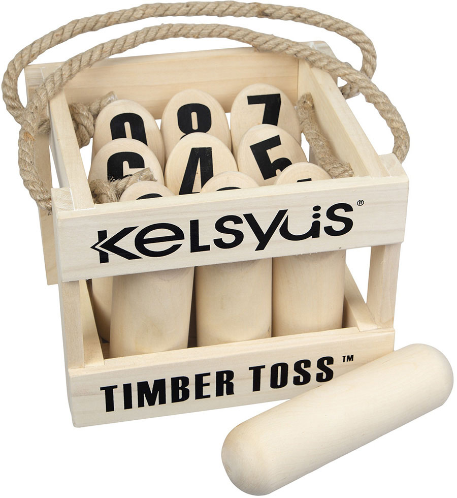 Kelsyus Premium Timber Toss - - Fat Brain Toys