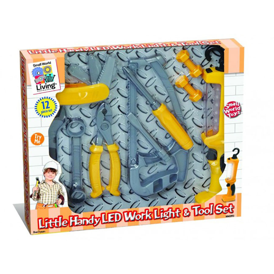 Little Handy LED Work Light & Tool Set - - Fat Brain Toys