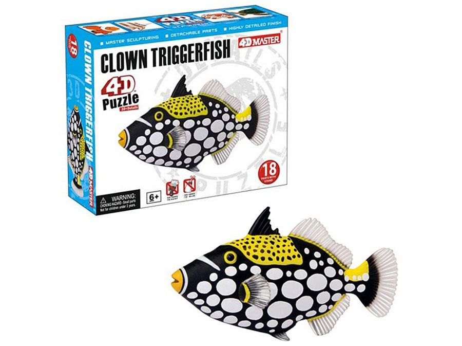 4D Clown Triggerfish Puzzle - - Fat Brain Toys