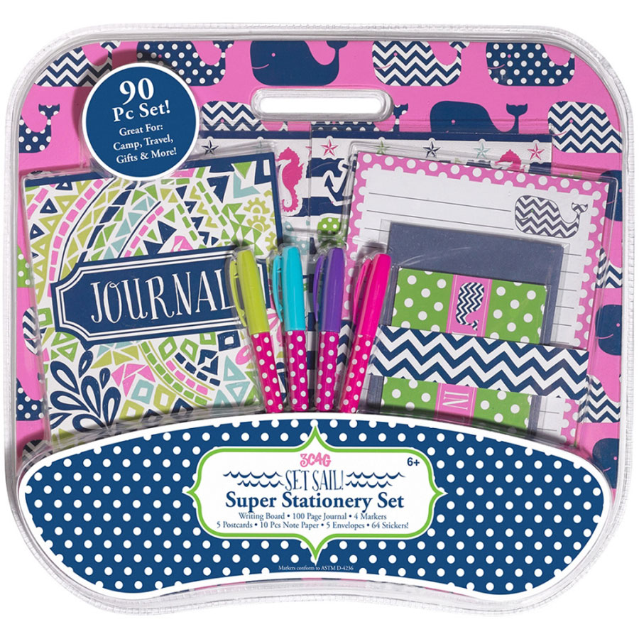 Set Sail Super Stationery Set - - Fat Brain Toys
