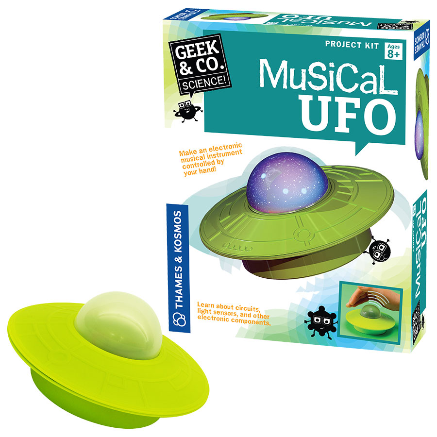 Geek & Co Musical UFO - - Fat Brain Toys