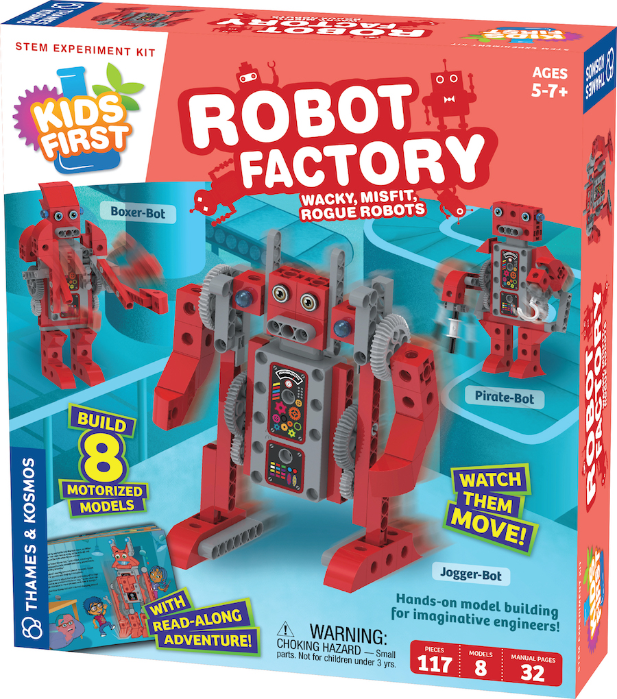 Kids First Level 2 - Robot Factory: Wacky, Misfits, Rogue Robots