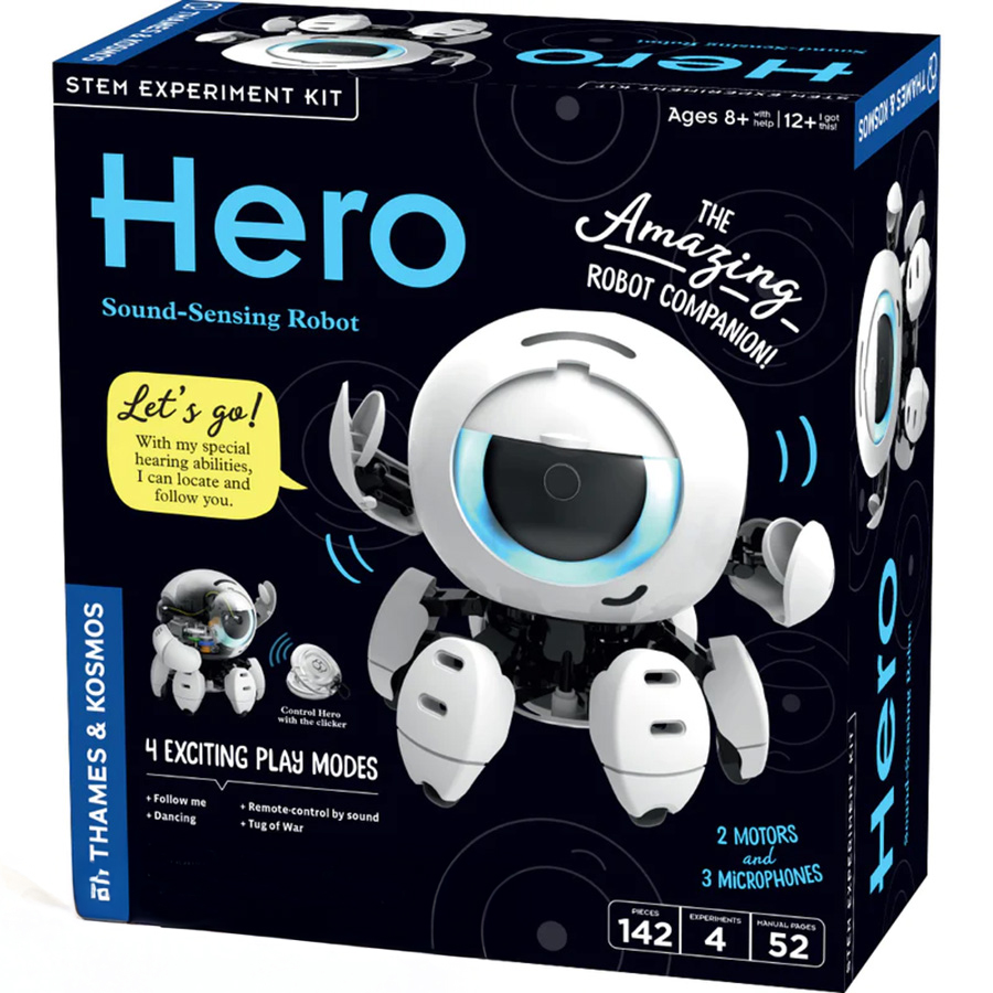 Hero Sound-Sensing Robot - Best for Ages 10 to 12