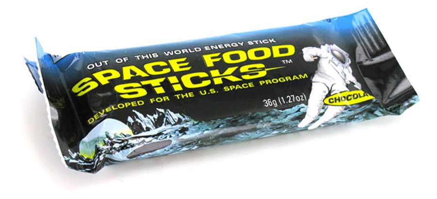 Chocolate Space Food Sticks - - Fat Brain Toys
