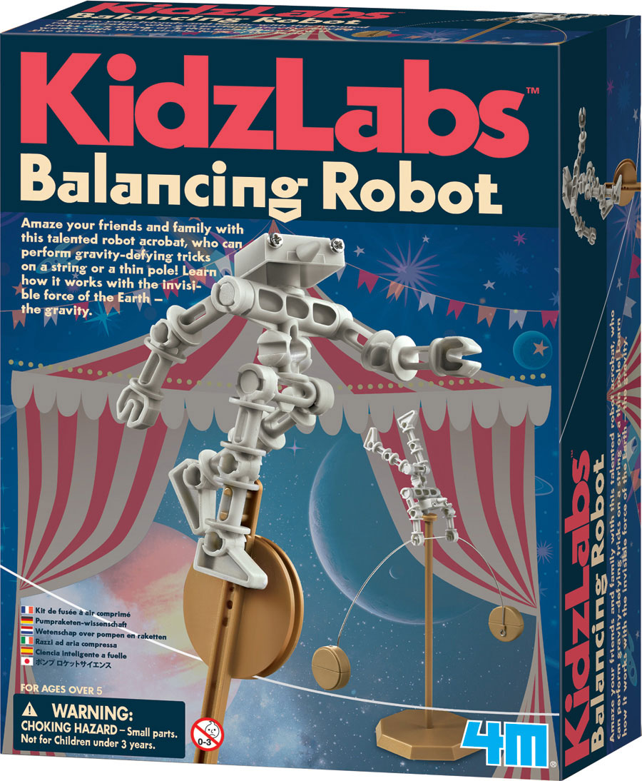 4M KidzLabs Balancing Robot - - Fat Brain Toys