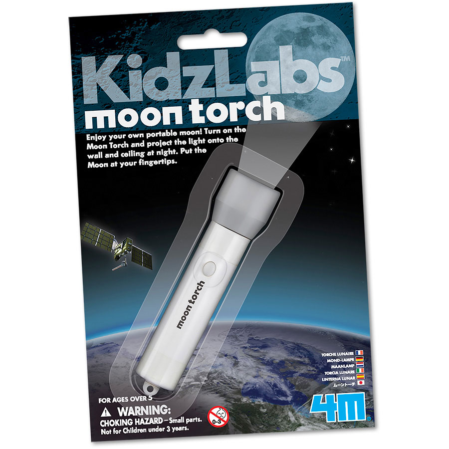 4M Moon Torch - - Fat Brain Toys