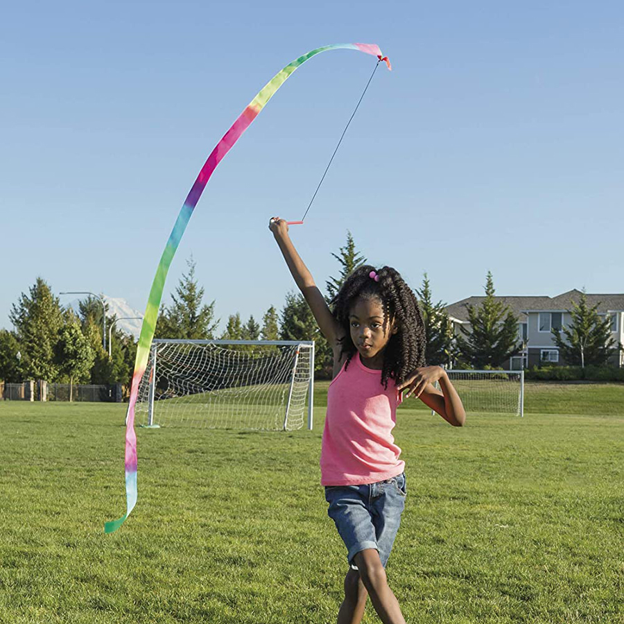 Rainbow Stunt Streamer - - Fat Brain Toys
