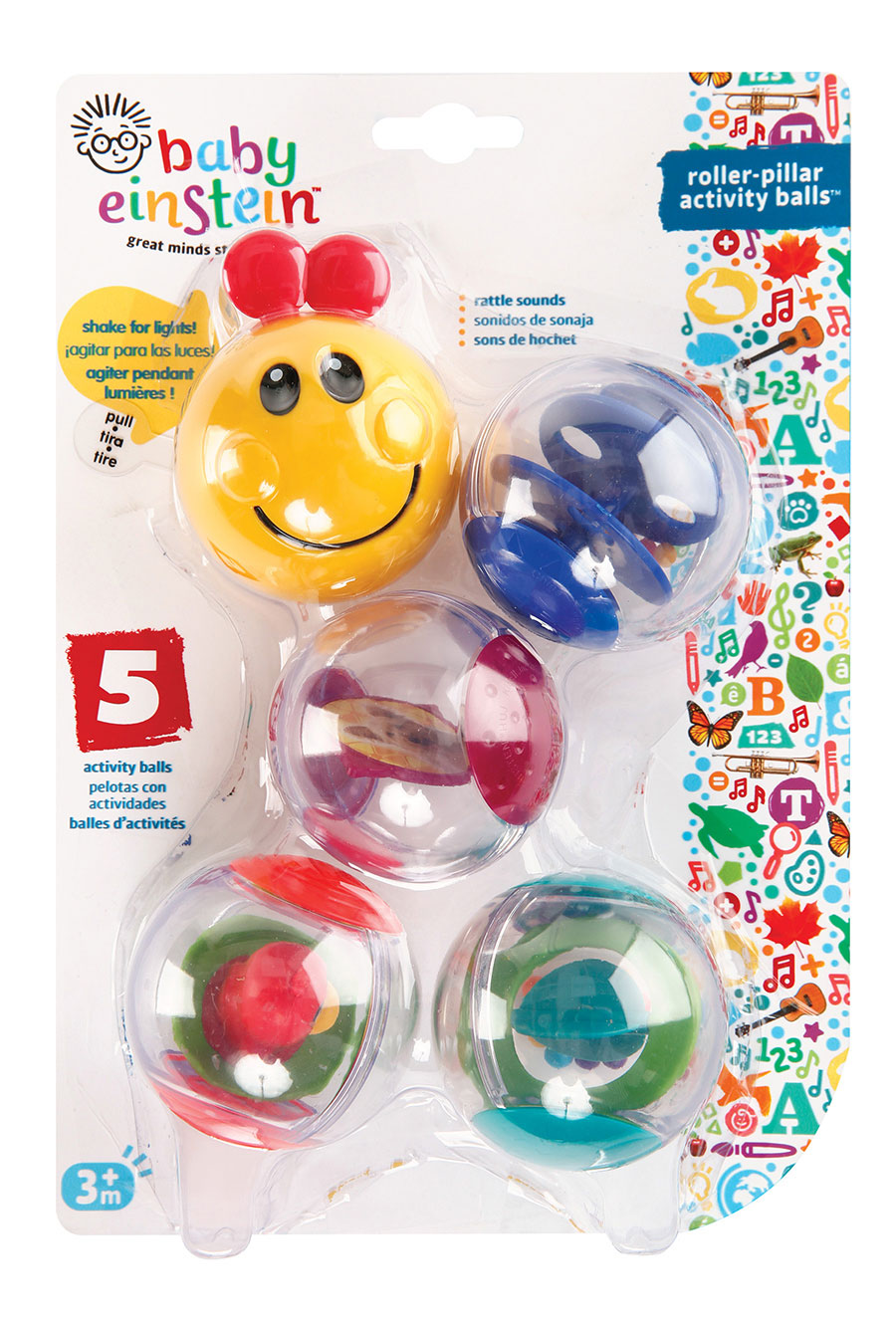 Baby Einstein Roller-Pillar Activity Balls - - Fat Brain Toys