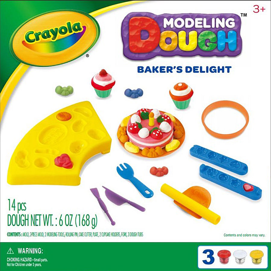 Crayola Modeling Dough Bakers Delight Kit - - Fat Brain Toys