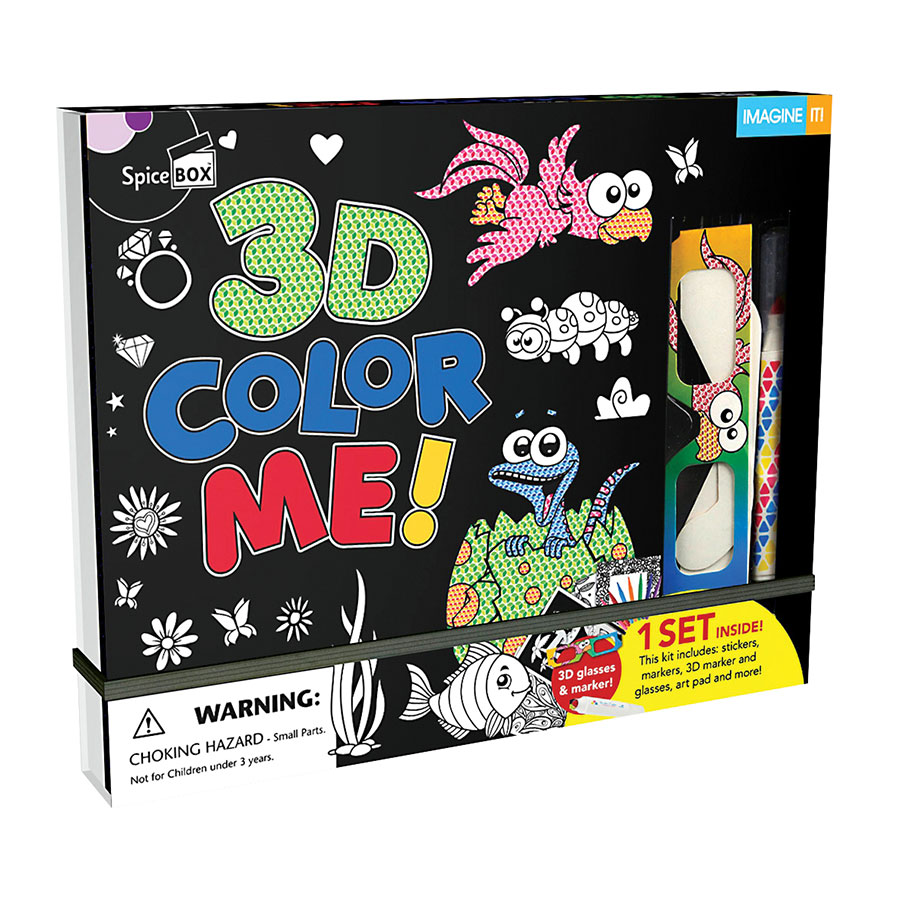 3D Color Me! - - Fat Brain Toys