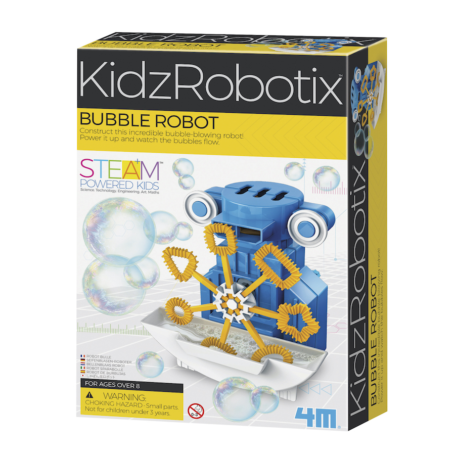 4M Bubble Robot - - Fat Brain Toys