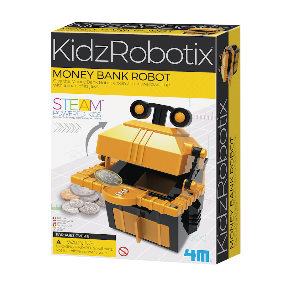4M Money Bank Robot - - Fat Brain Toys