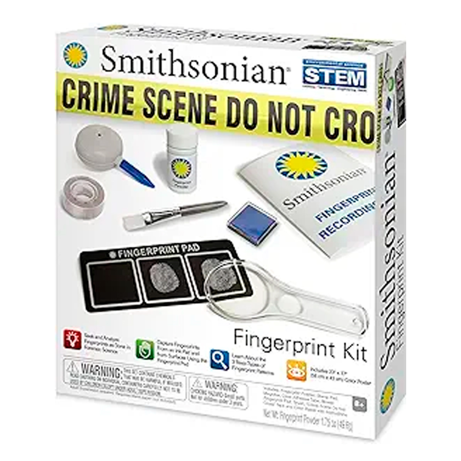 Smithsonian Fingerprint Kit - - Fat Brain Toys