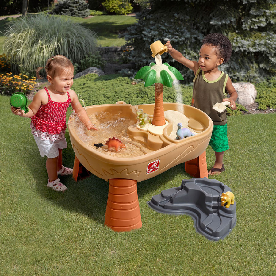 Dino Dig Sand & Water Table - - Fat Brain Toys