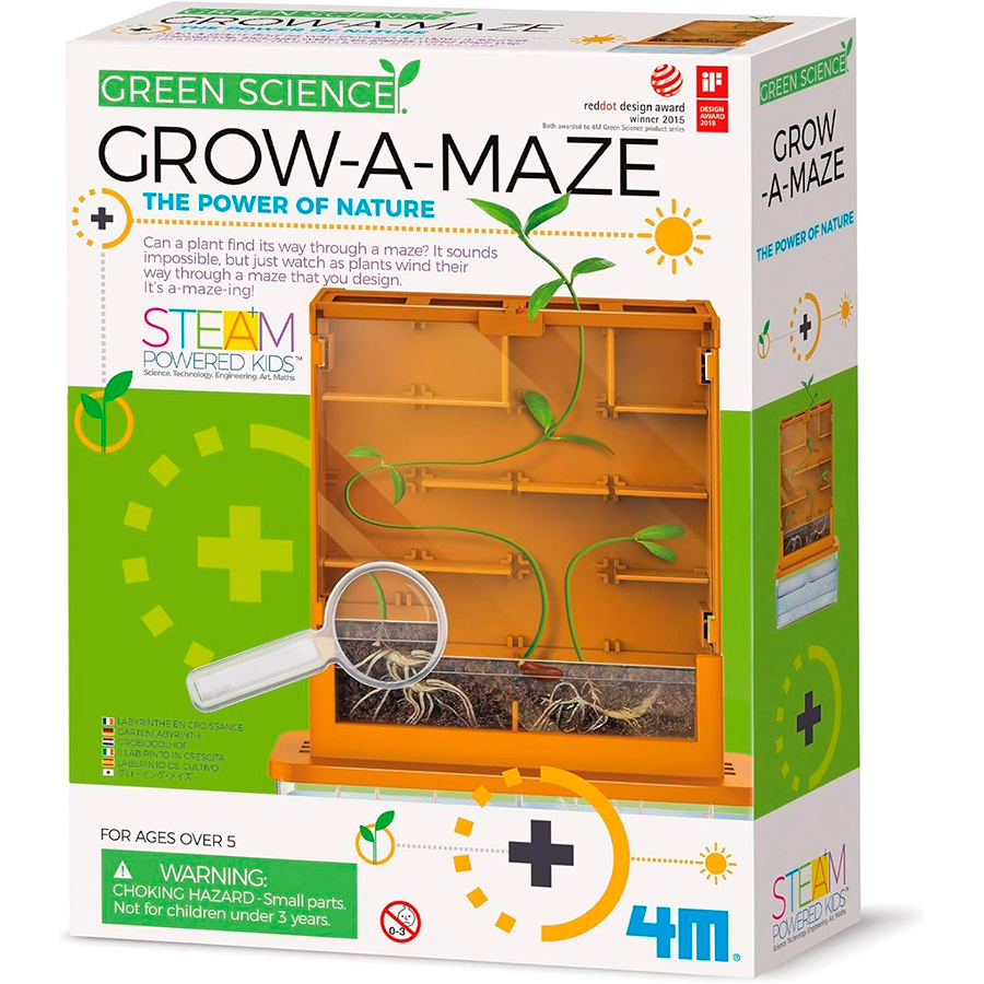 4M Green Science Grow-A-Maze Kit - Best for Ages 5 to 12