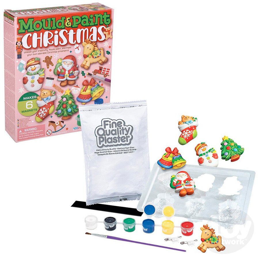 Mould & Paint Christmas - Best Arts & Crafts for Ages 5 to 11