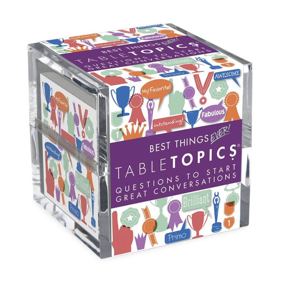 Table Topics - Best Things Ever - - Fat Brain Toys