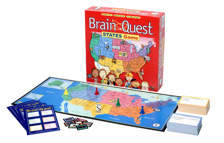 Brain Quest Know the States Game - - Fat Brain Toys