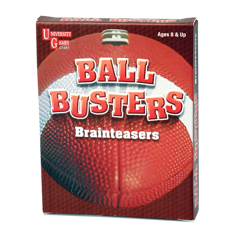 Ball Busters Card Game: Football - - Fat Brain Toys