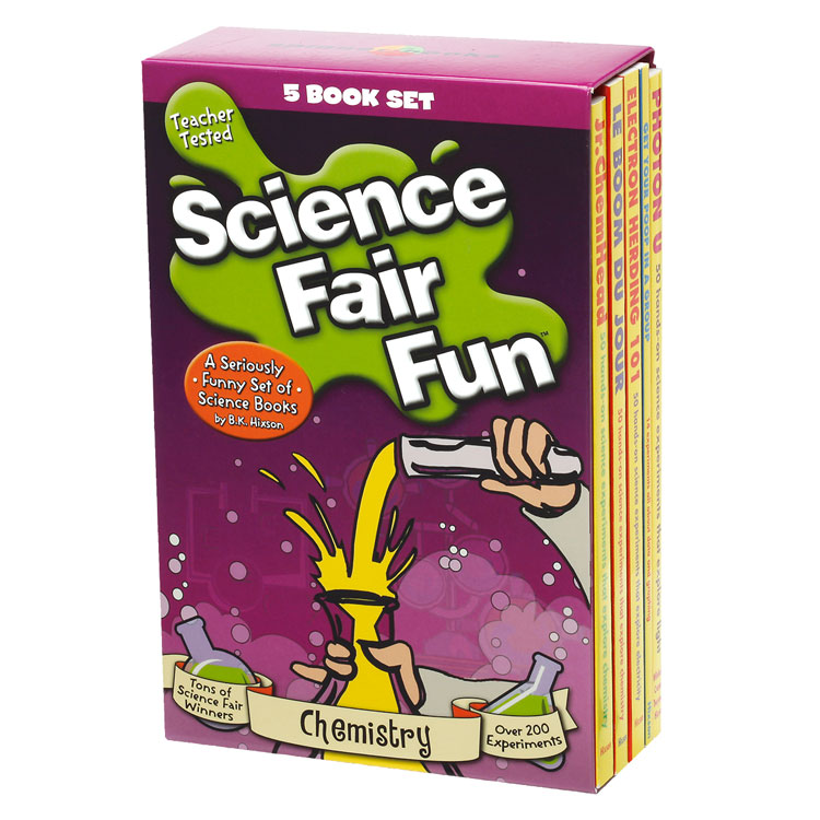 Science Fair Fun 5 Book Set - Chemistry - - Fat Brain Toys
