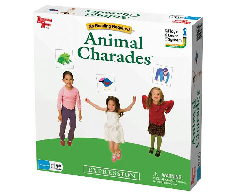 Animal Charades - - Fat Brain Toys
