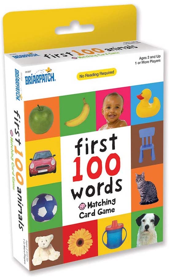 First 100 Words Matching Card Game - - Fat Brain Toys