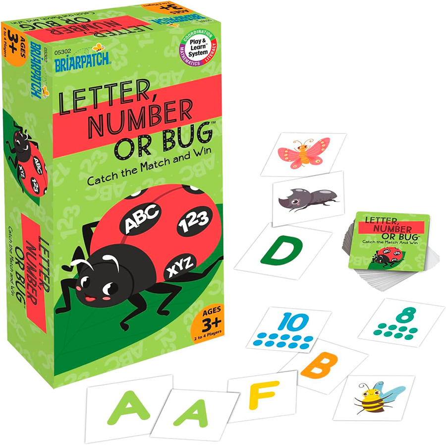 Briarpatch Letter, Number or Bug - - Fat Brain Toys
